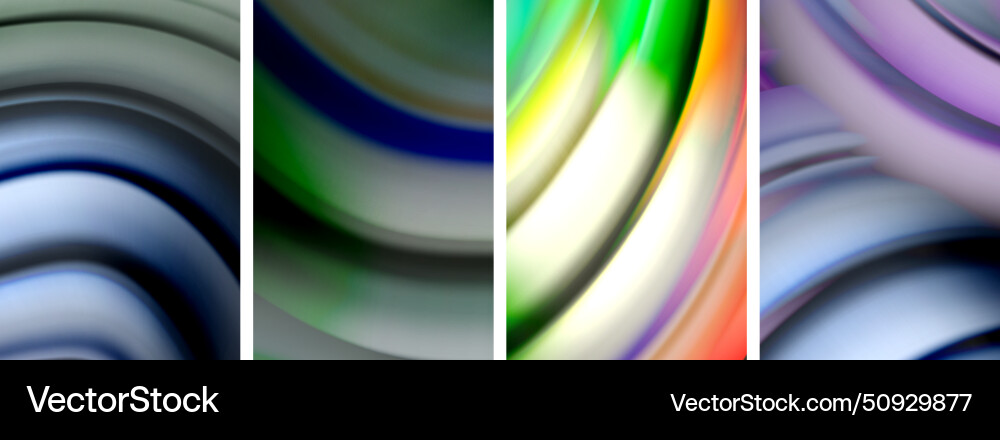 Blurred color line backgrounds Royalty Free Vector Image
