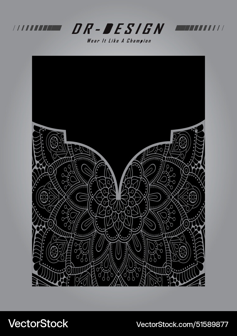 Sublimation creative t-shirt design Royalty Free Vector