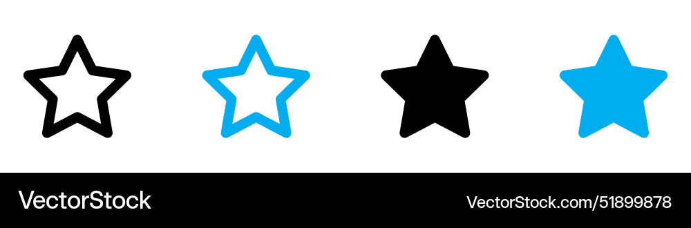 Star icon versatile decoration for various Vector Image