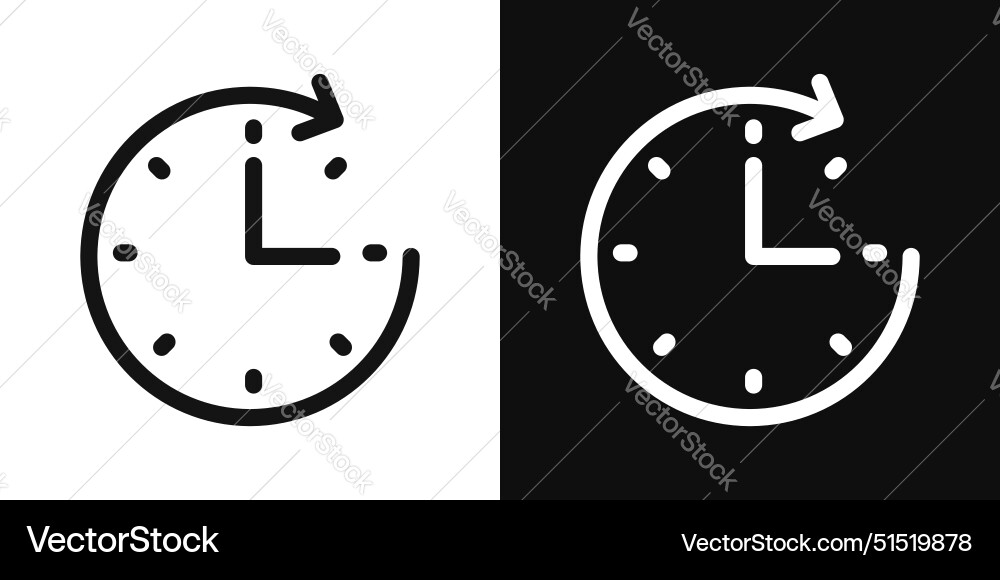 Time forward icon Royalty Free Vector Image - VectorStock