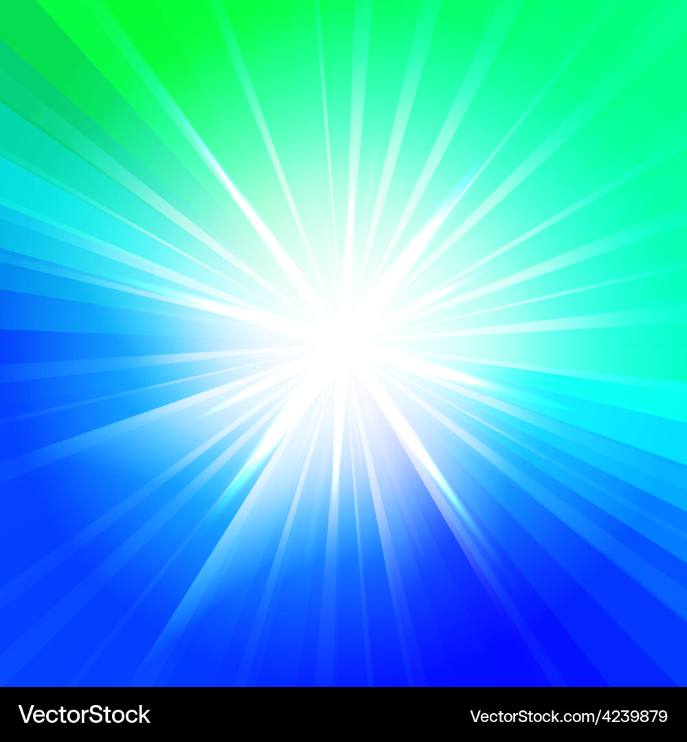 Abstract Starburst Light Royalty Free Vector Image