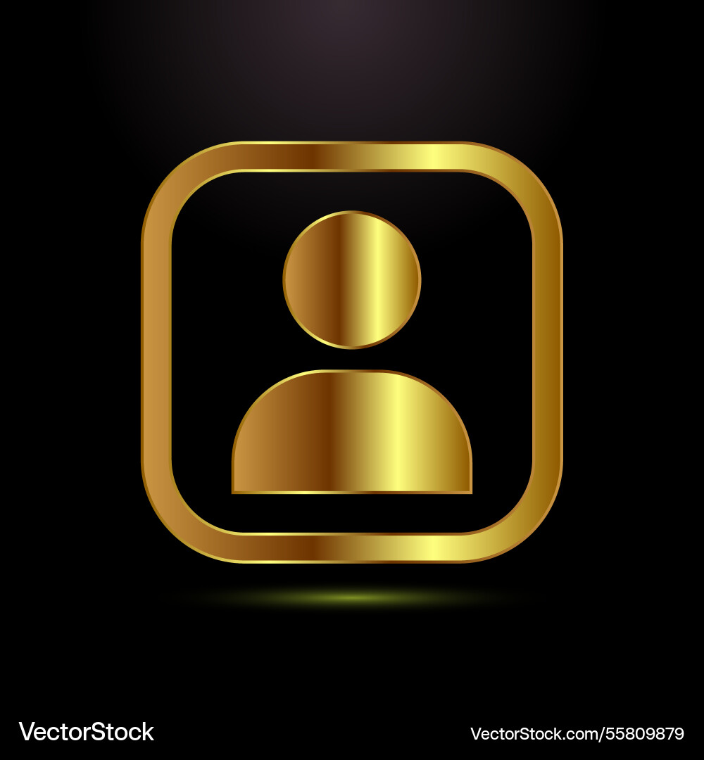 User profile icon design avatar Royalty Free Vector Image