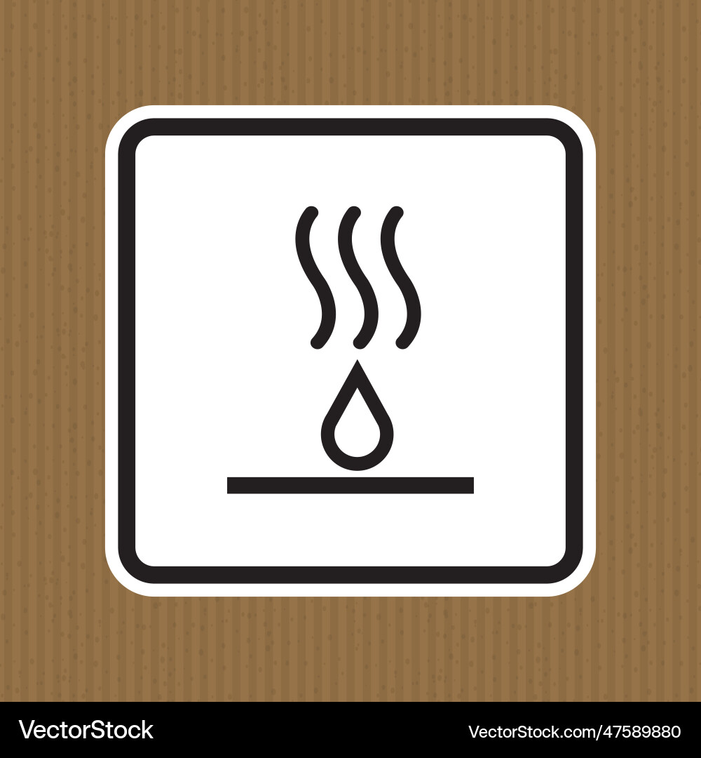 Hot liquids symbol sign isolate on white Vector Image
