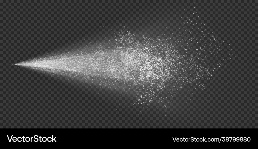 Water spray mist background jet atomizer Vector Image
