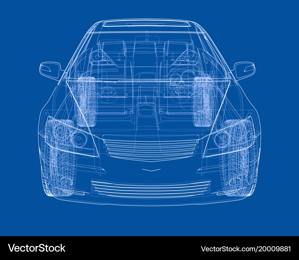 Concept car Royalty Free Vector Image - VectorStock