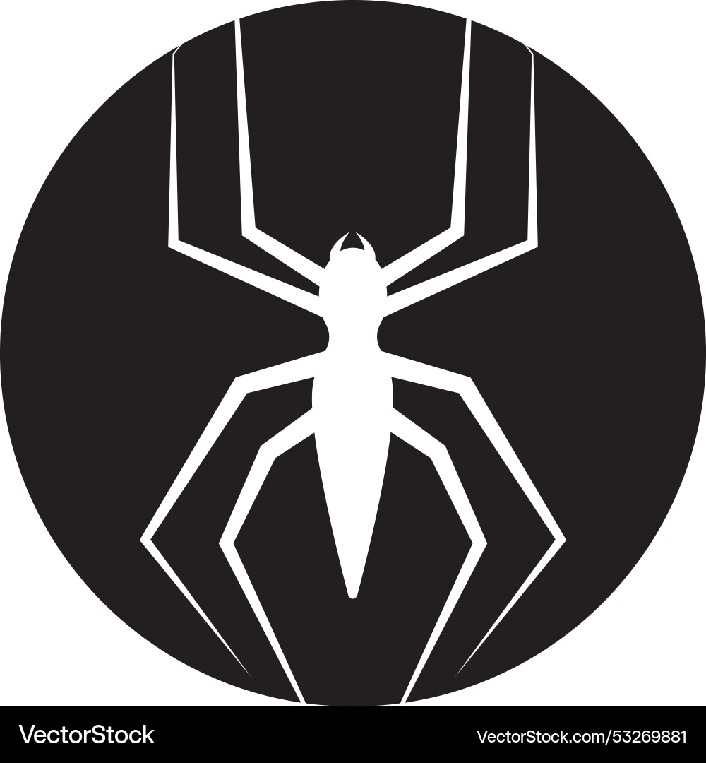 Spider logo Royalty Free Vector Image - VectorStock