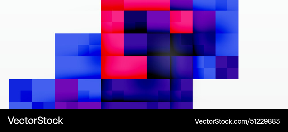 Colorfulness with red blue and purple checkered Vector Image