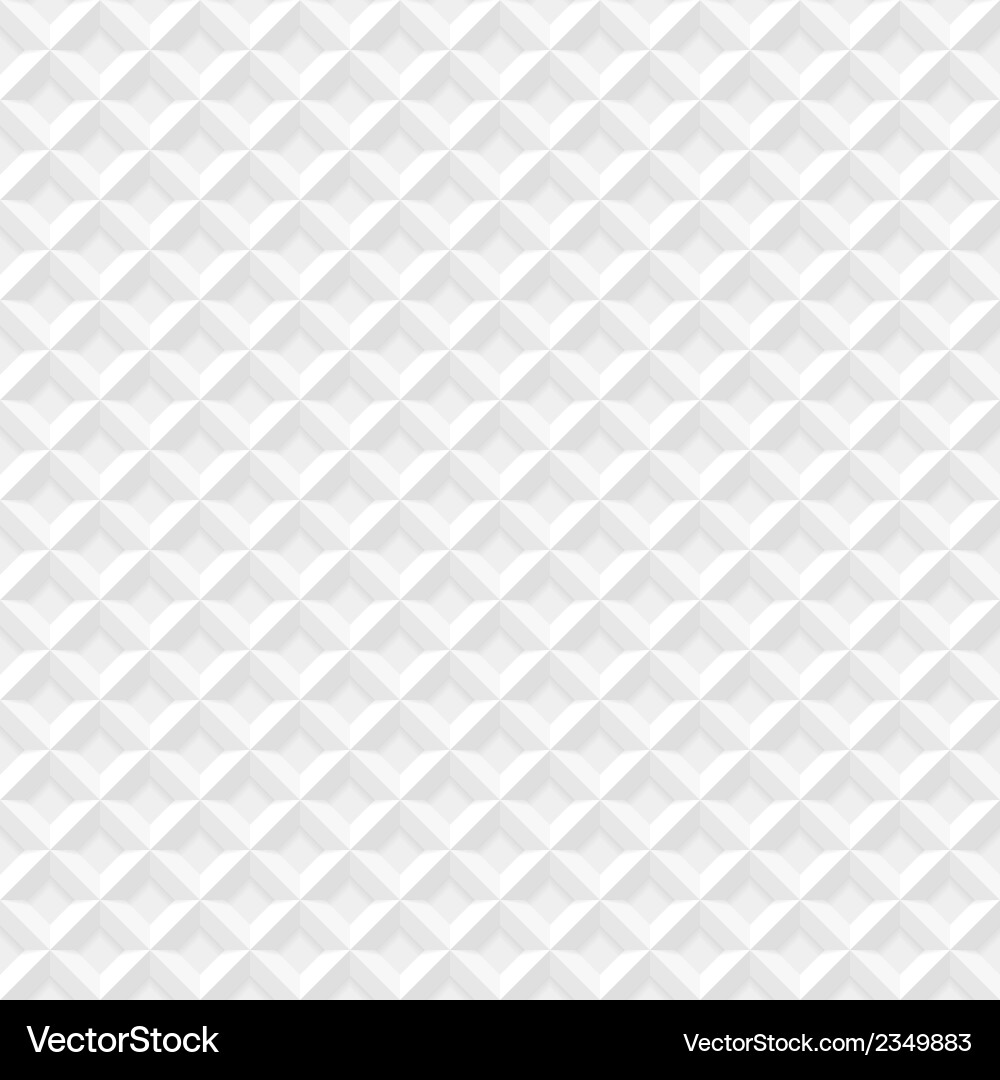 White seamless geometric pattern Royalty Free Vector Image