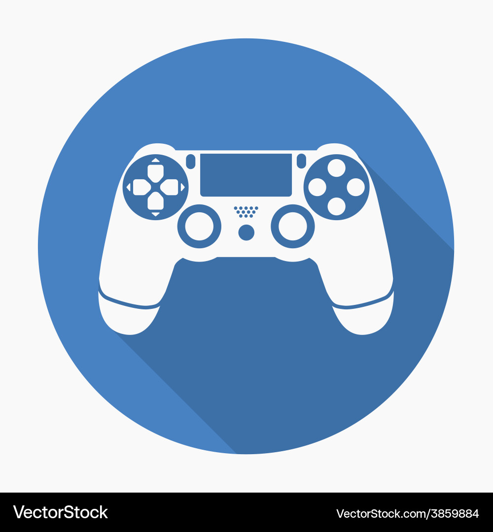 Ps4 controller Royalty Free Vector Image - VectorStock