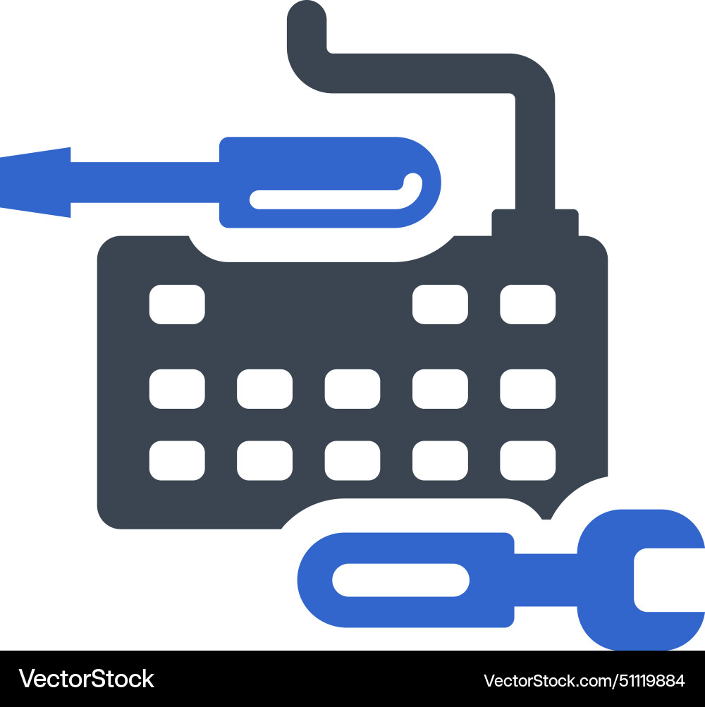 Refurbish tools icon Royalty Free Vector Image