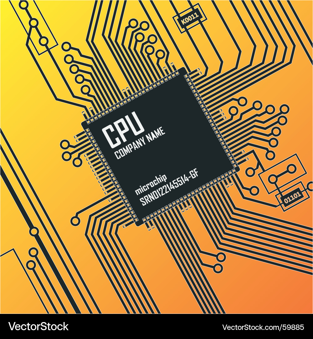 Circuit board Royalty Free Vector Image - VectorStock