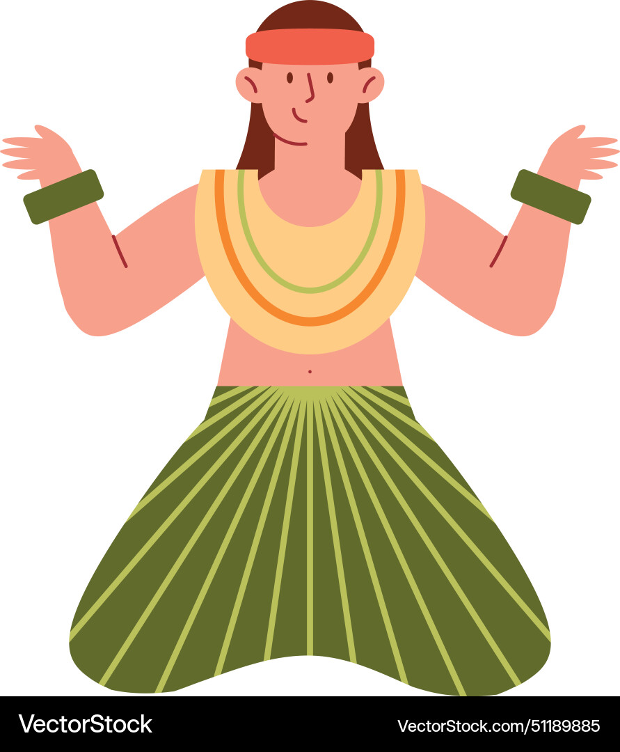 Gawai dayak malaysia Royalty Free Vector Image