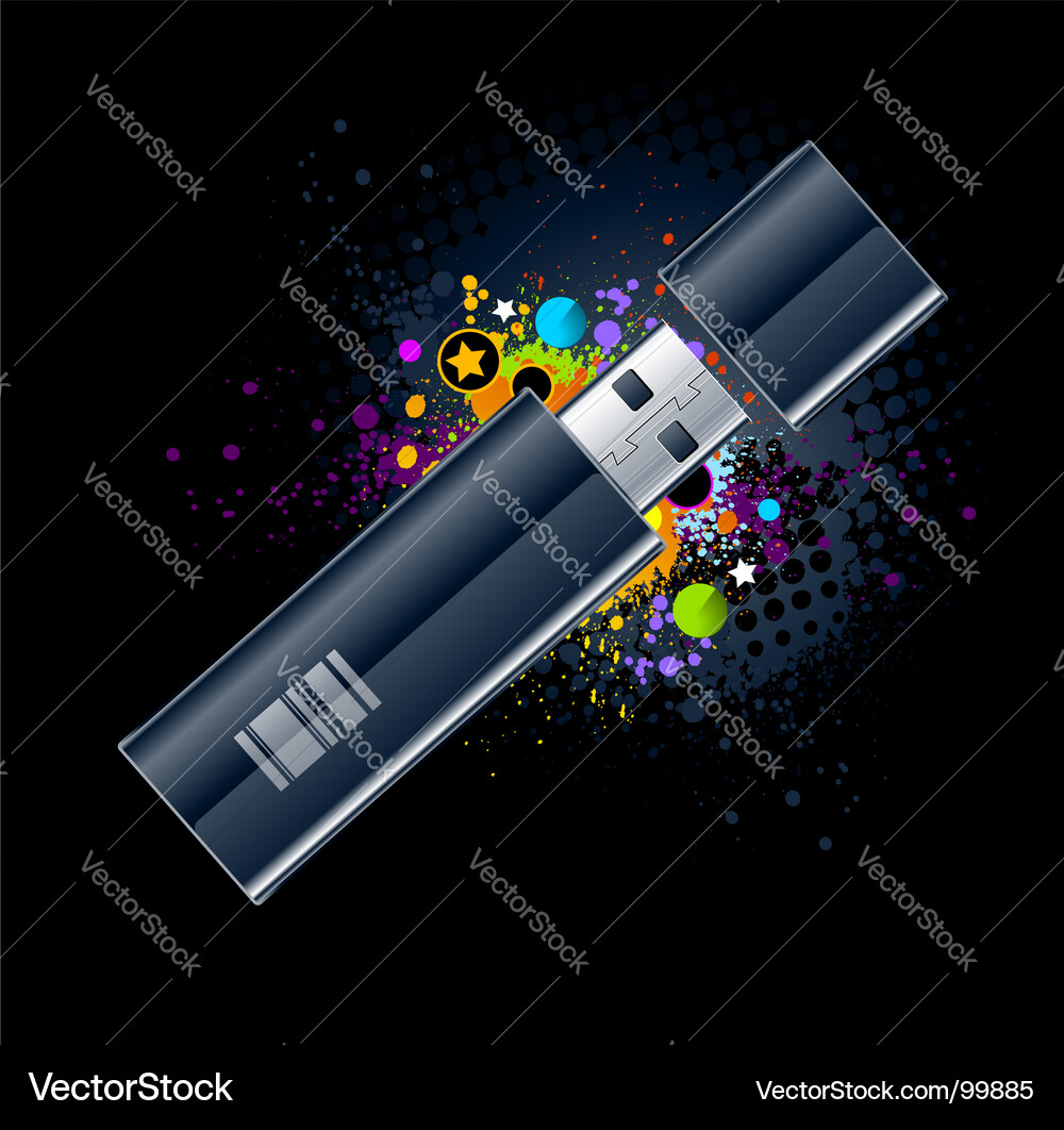 Usb Royalty Free Vector Image - VectorStock