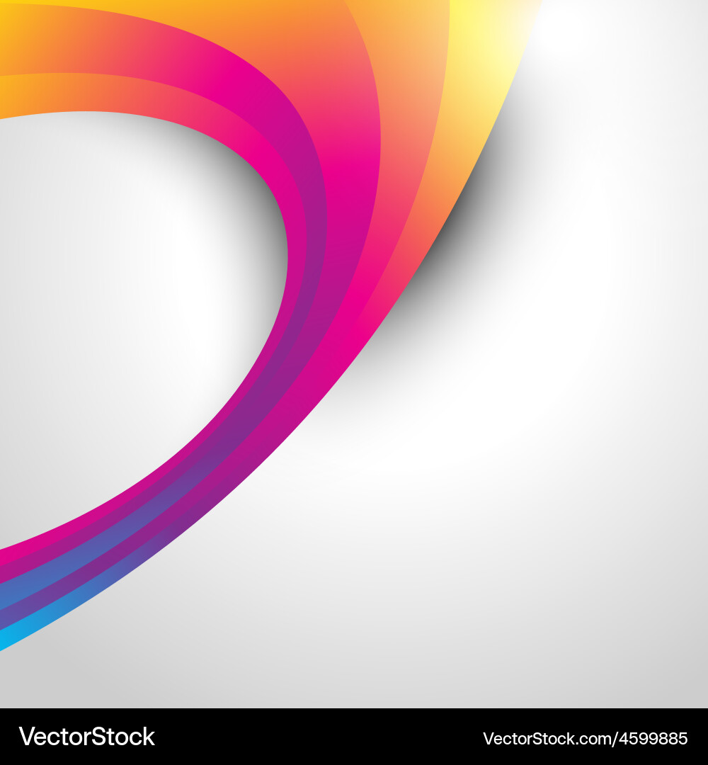 Wave lines Royalty Free Vector Image - VectorStock