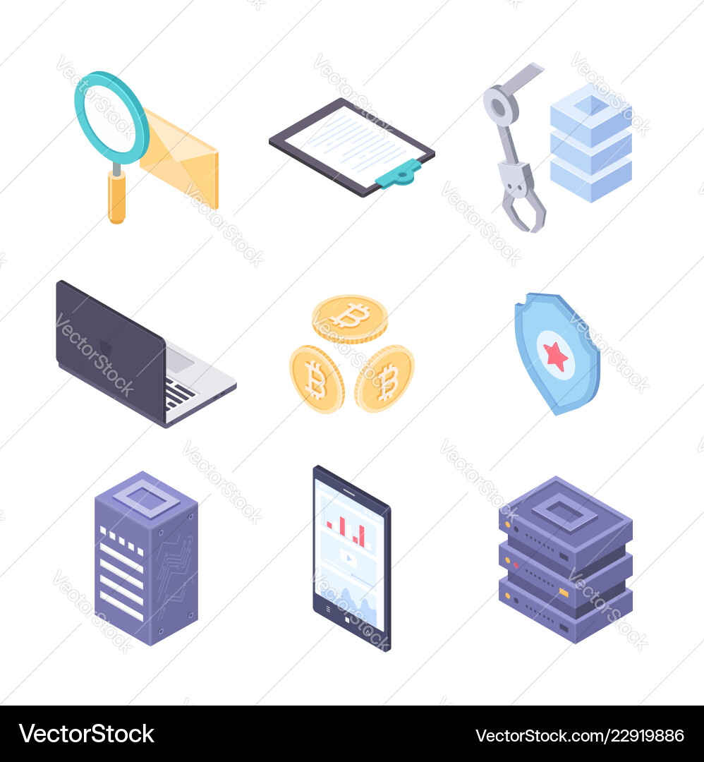 Business and technology - modern colorful Vector Image