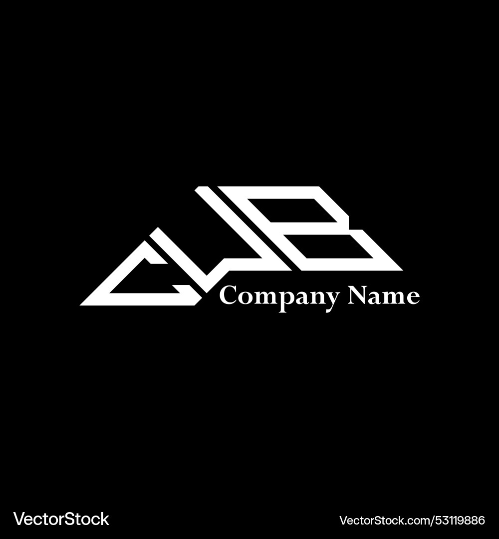 Cub logo design simple and modern Royalty Free Vector Image