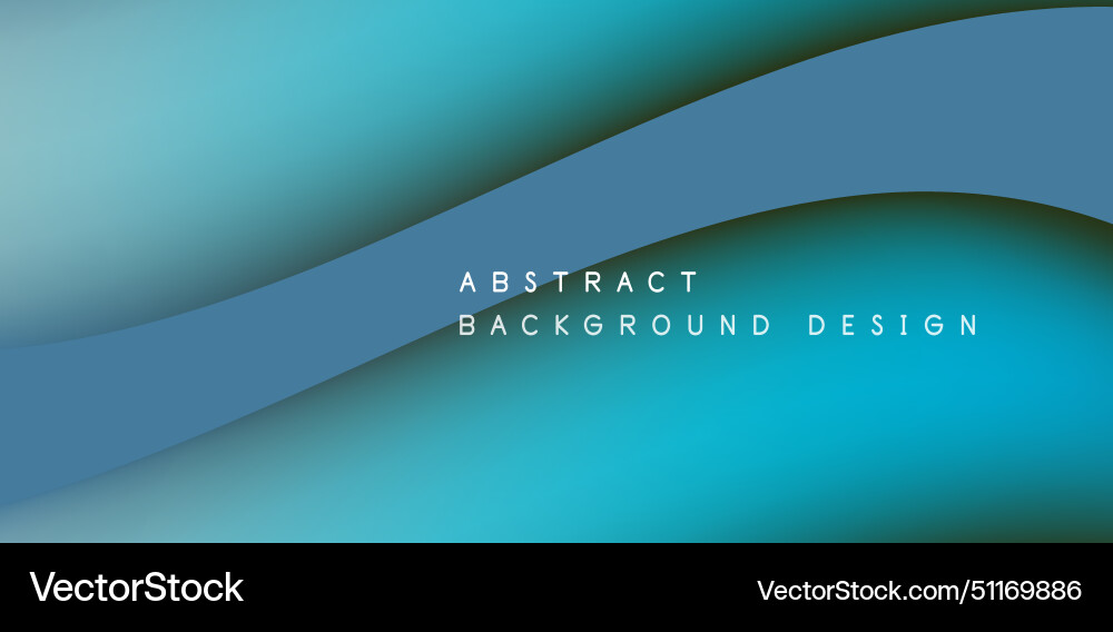 Liquid azure wave with electric blue background Vector Image