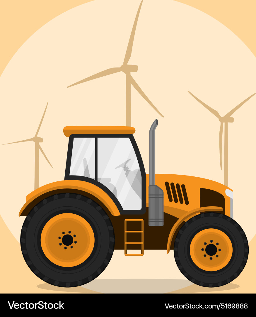 Tractor Royalty Free Vector Image - VectorStock