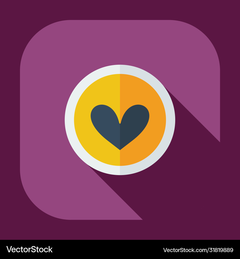 Flat modern design with shadow icons everlasting Vector Image