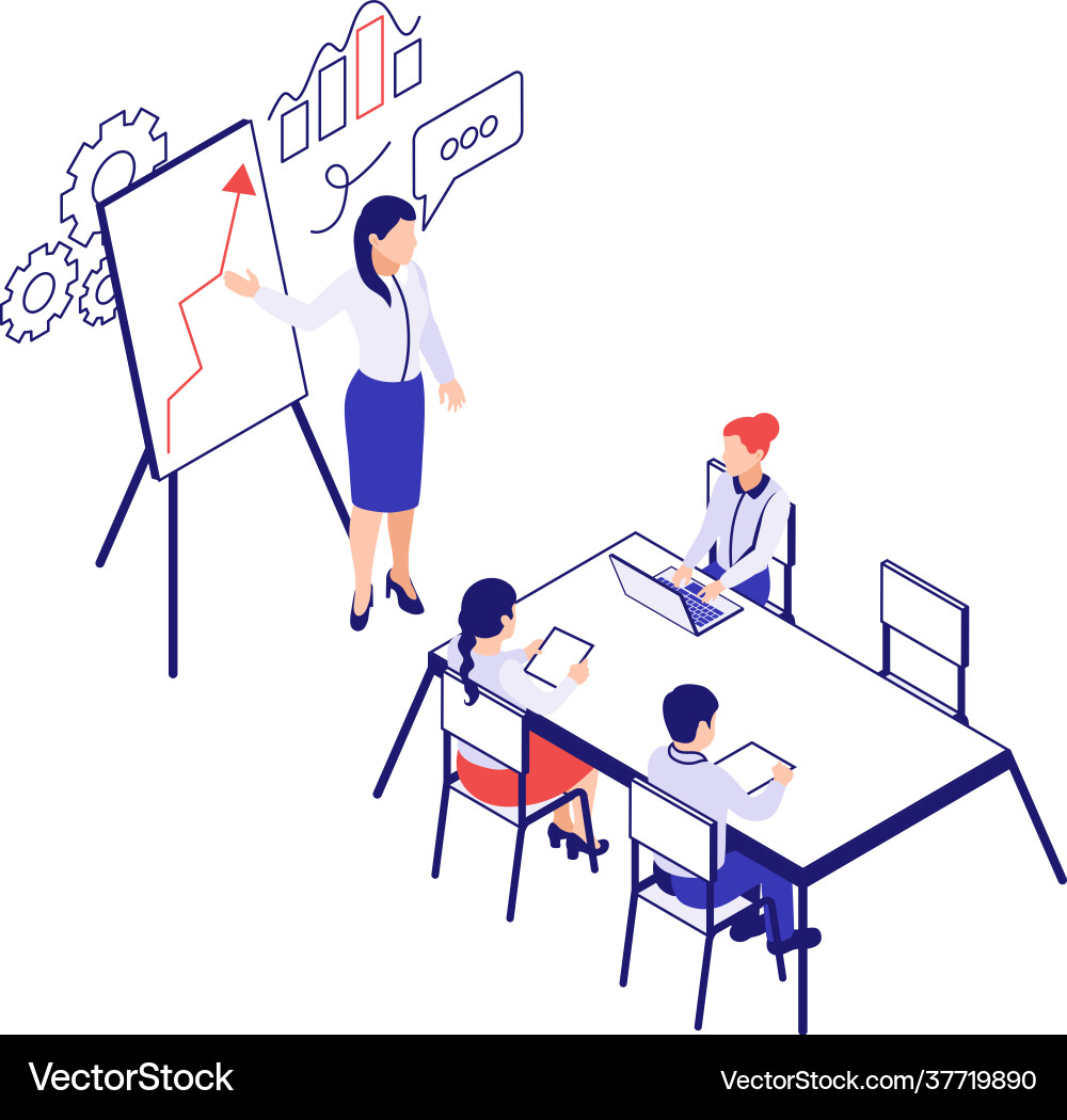 Business growth concept Royalty Free Vector Image