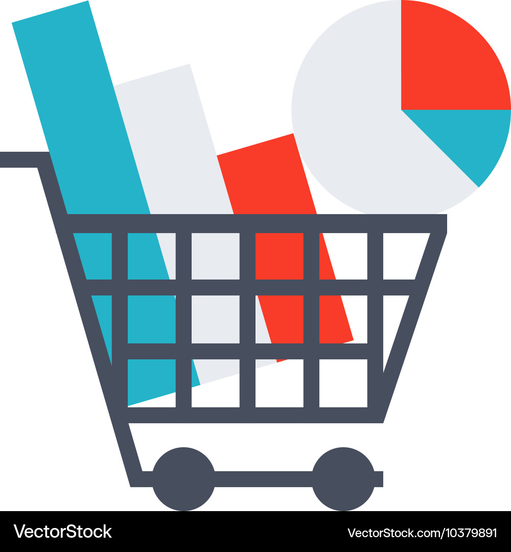 Market Data Analysis Royalty Free Vector Image