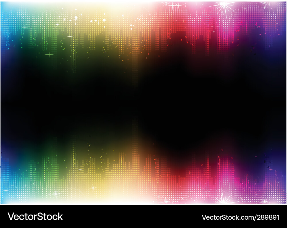 Neon Glow Abstract Background Royalty Free Vector Image