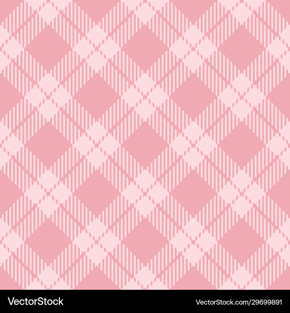 Pink tartan plaid seamless patterns Royalty Free Vector