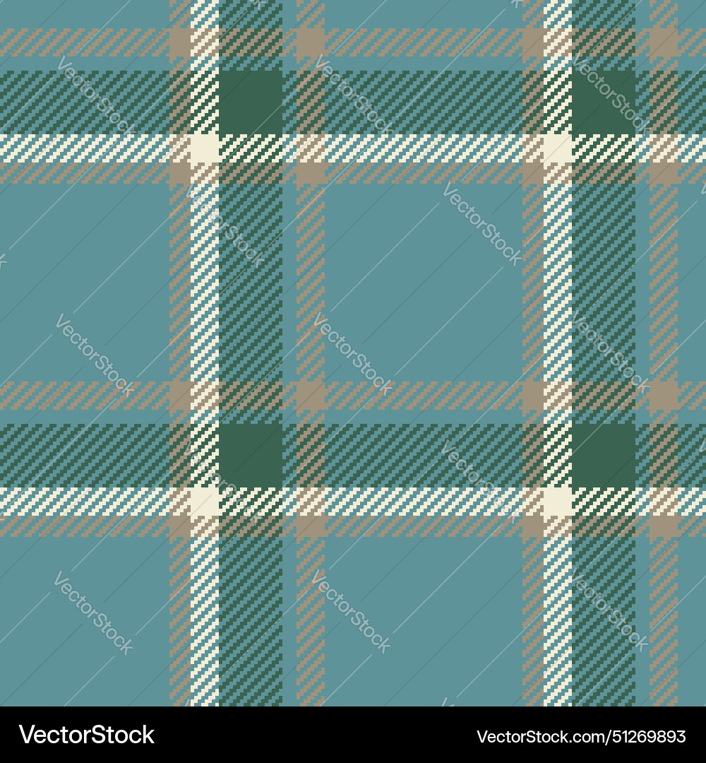 Texture fabric seamless of textile plaid Vector Image