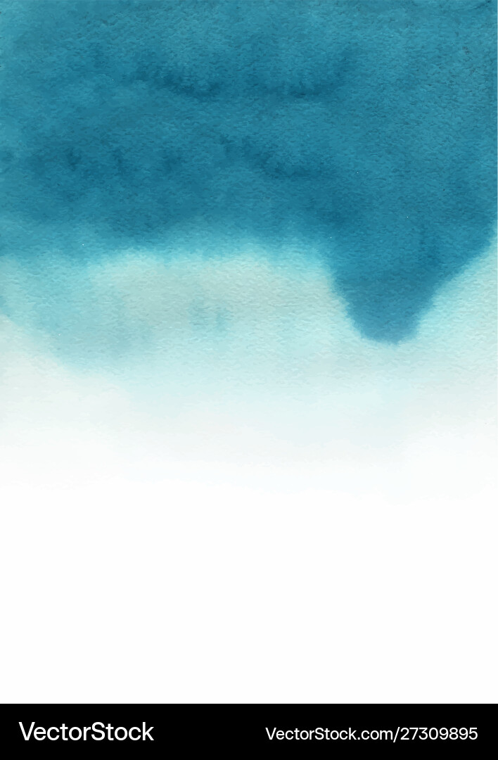 Abstract blue ocean color gradient background Vector Image