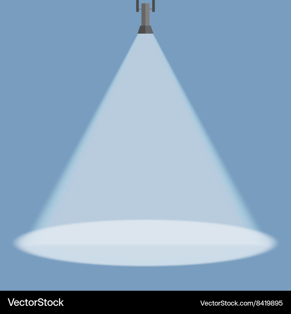 Spotlight Royalty Free Vector Image - VectorStock