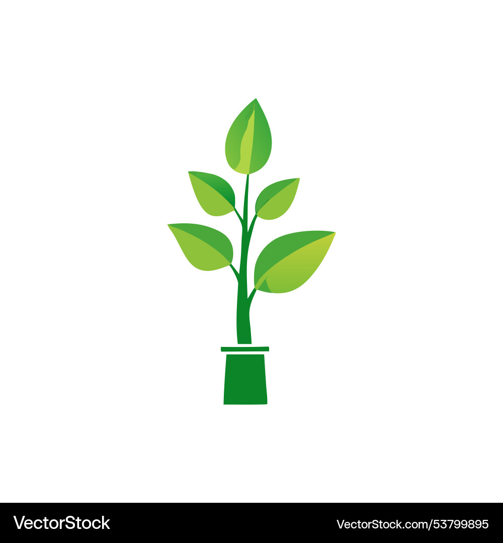 Sustainable education logo Royalty Free Vector Image