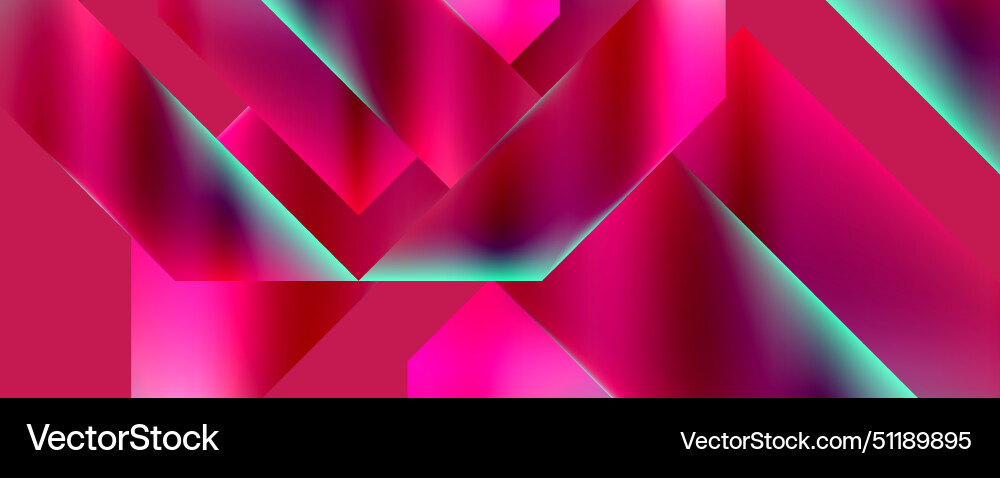 Vibrant pink and blue abstract background Vector Image
