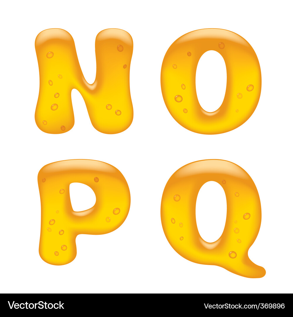 Alphabet letters Royalty Free Vector Image - VectorStock