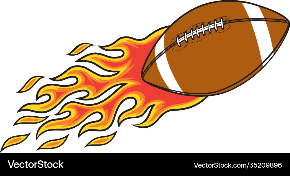 Football Royalty Free Vector Image - VectorStock