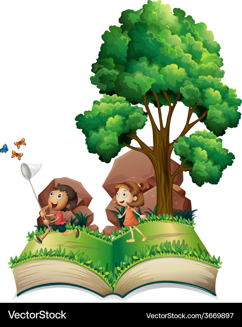 Children book Royalty Free Vector Image - VectorStock