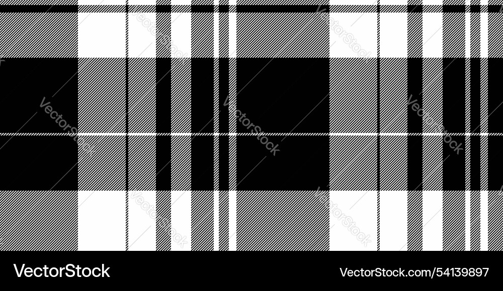 Cross plaid tartan fabric occupation check Vector Image