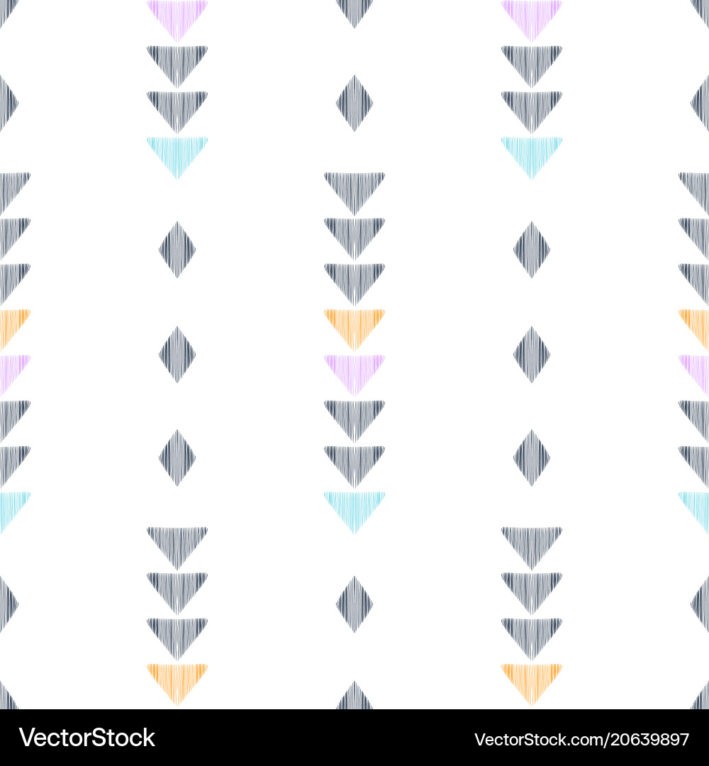 Tribal Geometric Pattern Royalty Free Vector Image