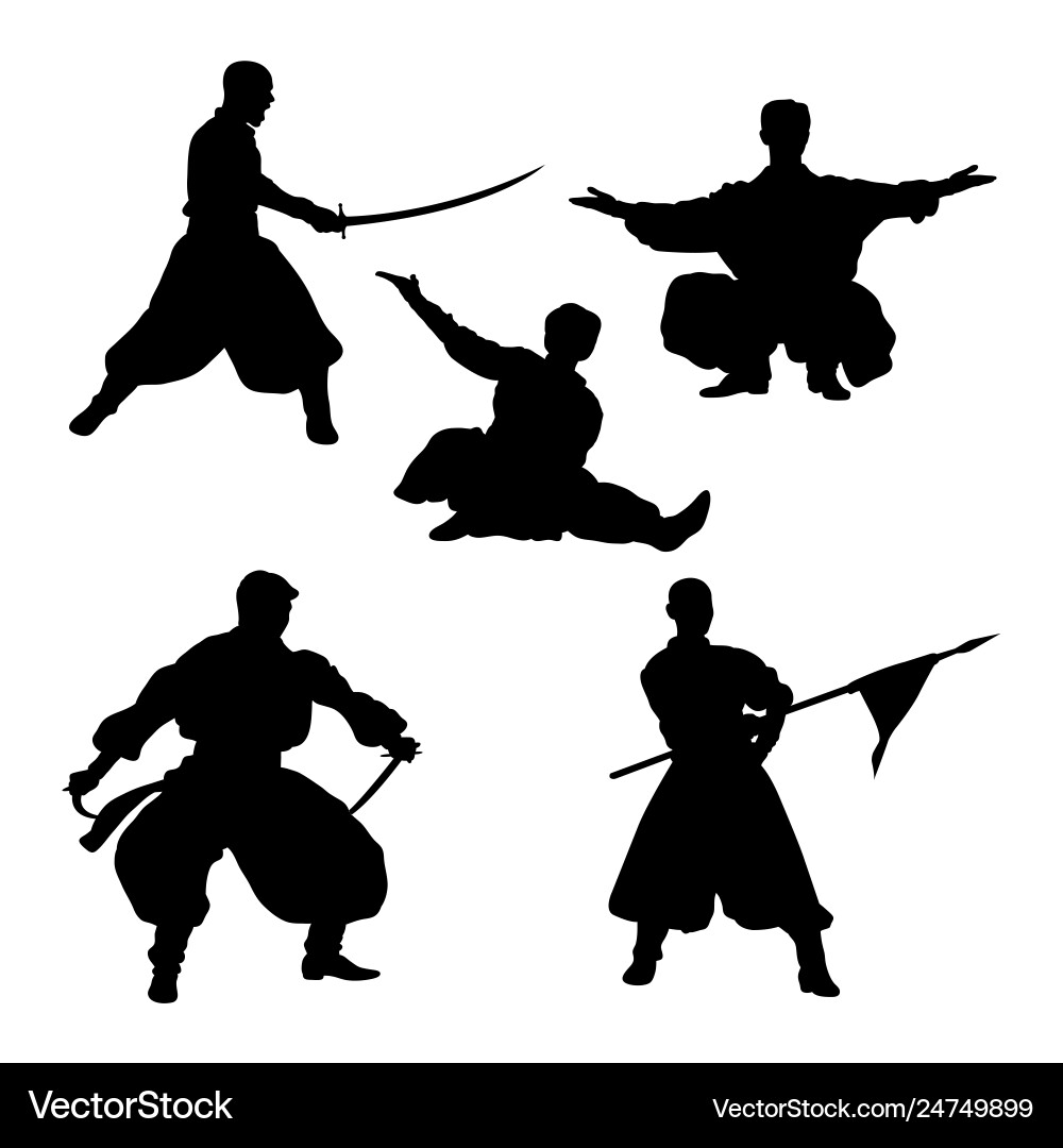 Theatrical performance silhouettes 01 Royalty Free Vector