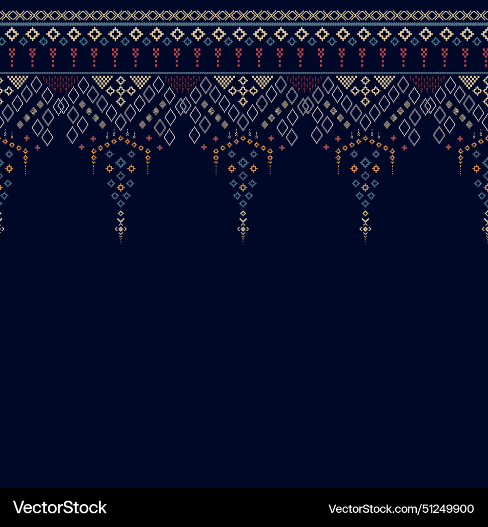 An abstract design for fabric print cloth Vector Image