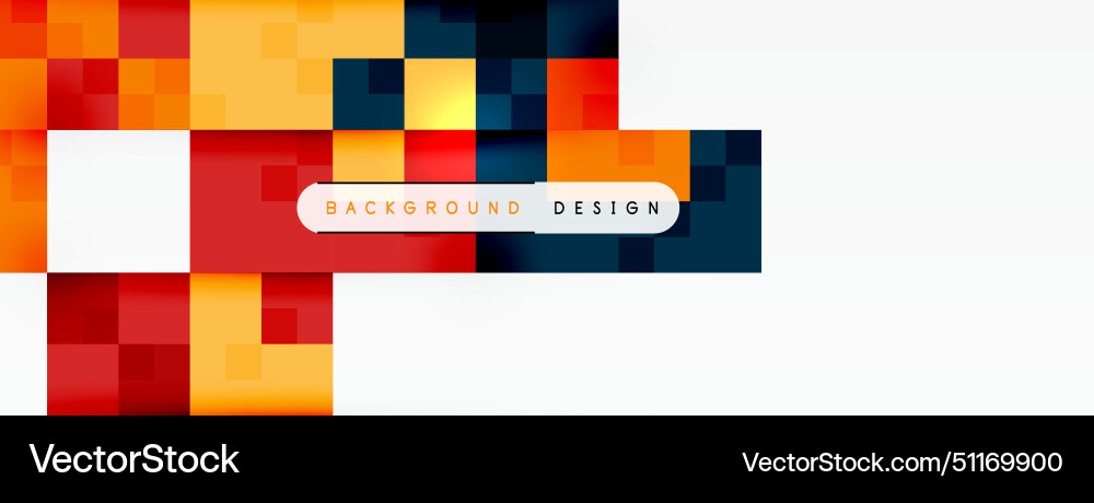 Electric blue rectangle with white arrow pointing Vector Image