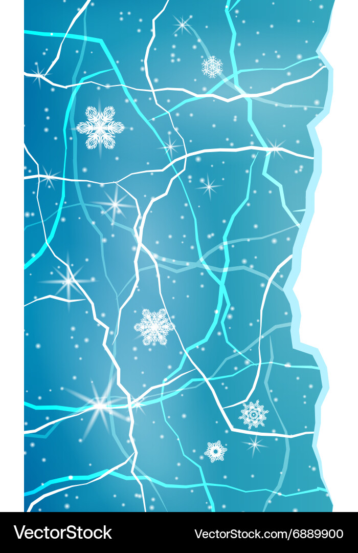 Ice background Royalty Free Vector Image - VectorStock