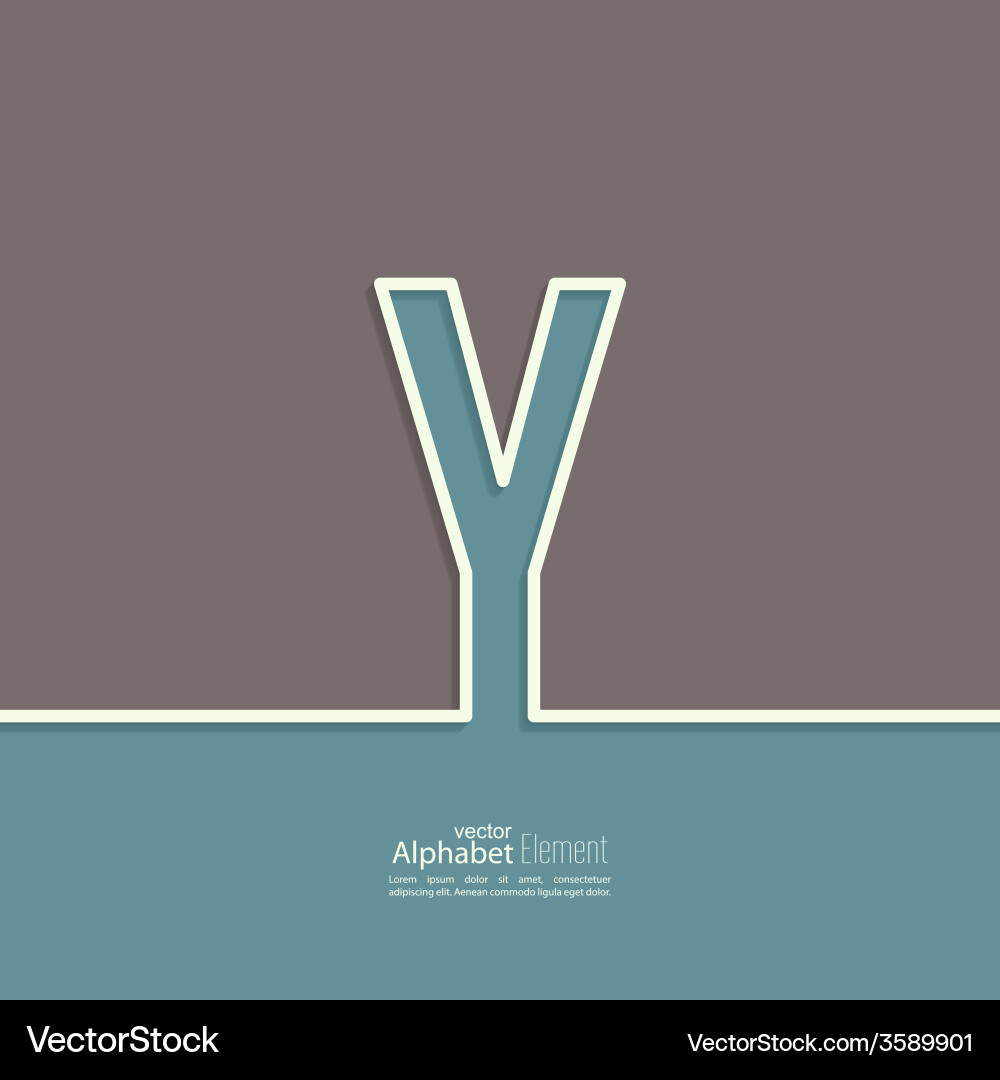 Buchstaben des Alphabets Lizenzfreies Vektorbild