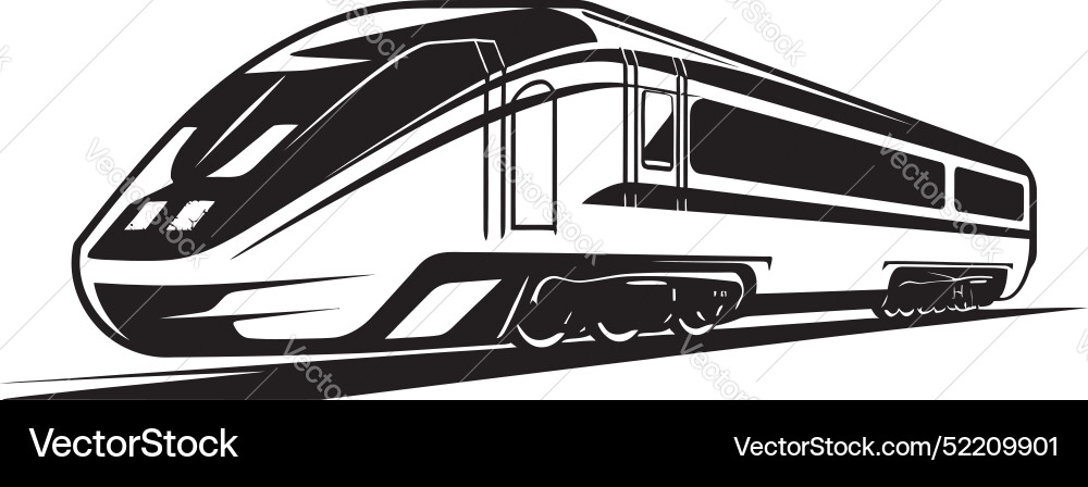Swift streamline streamlined black logo of high Vector Image
