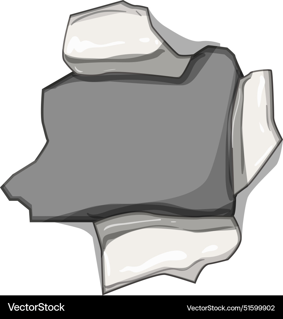 Banner torn paper cartoon Royalty Free Vector Image