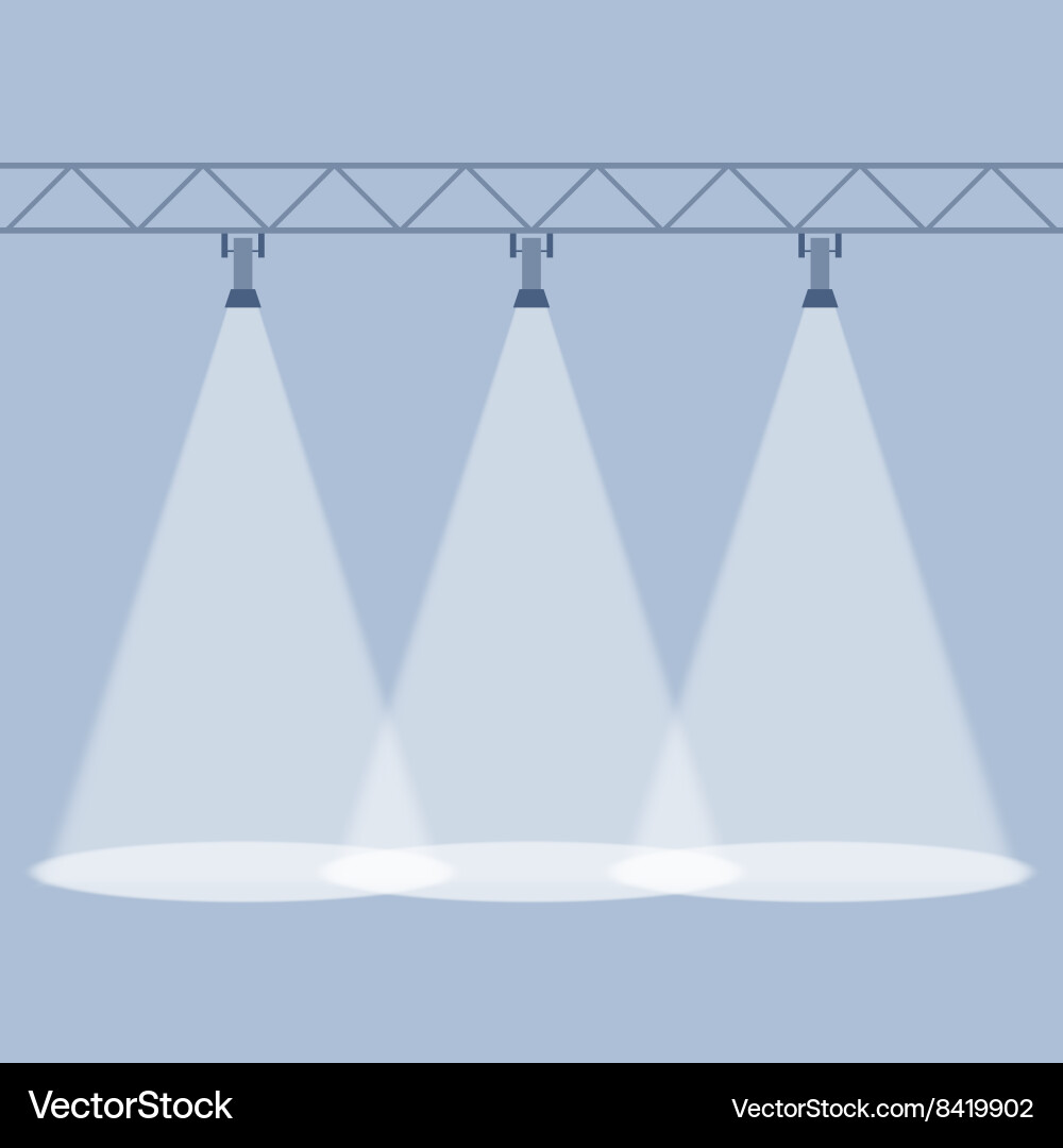 Spotlight Royalty Free Vector Image - VectorStock