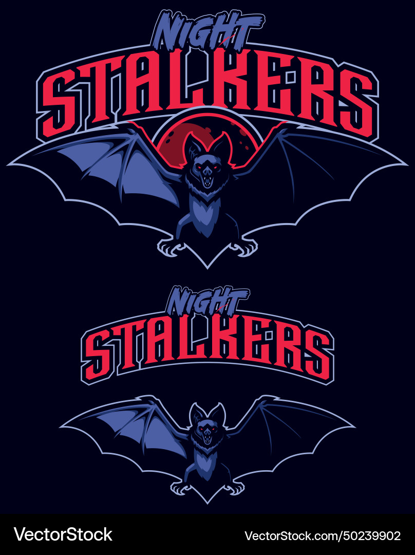 Stalkers team mascot Royalty Free Vector Image