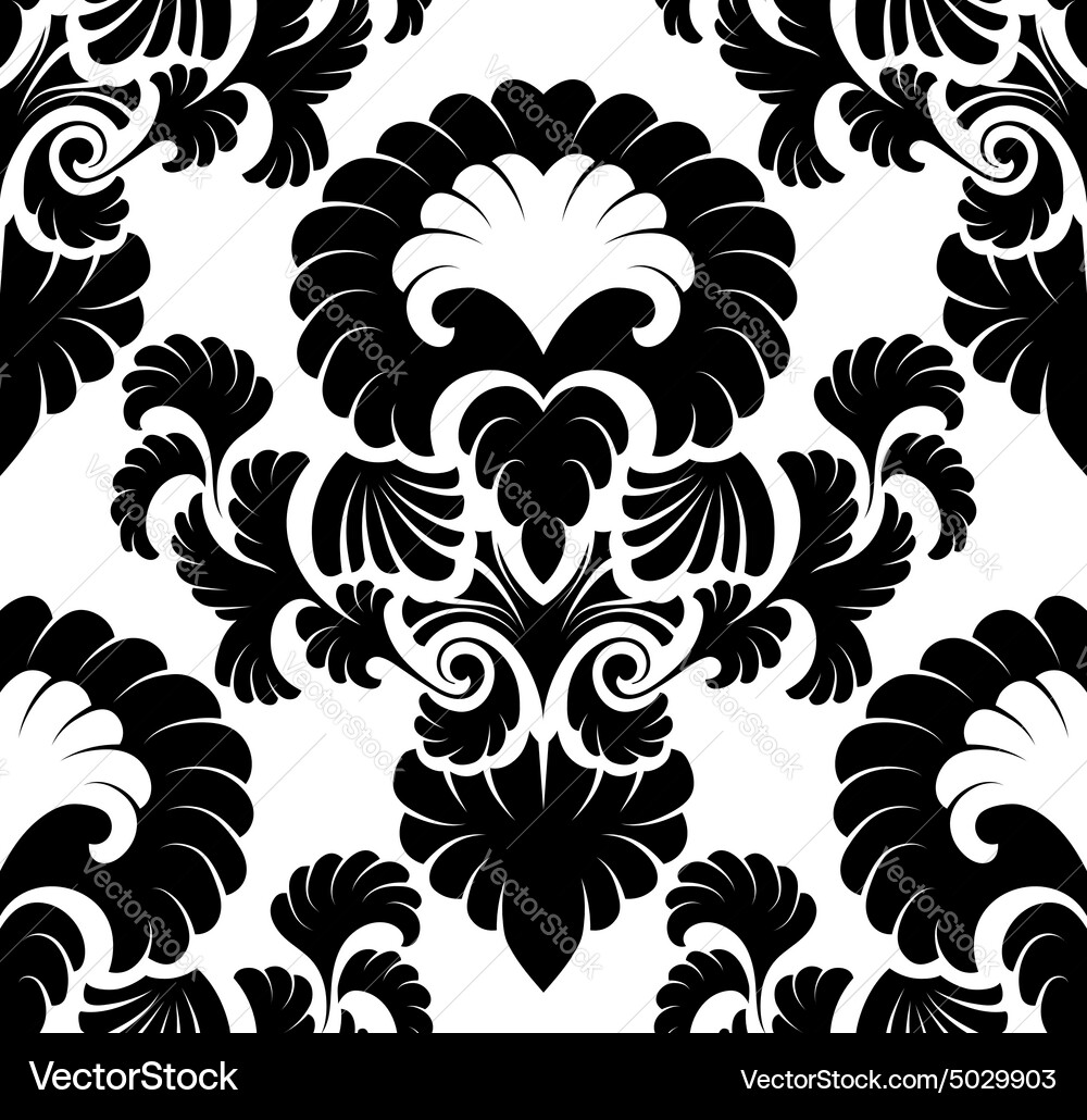 Damas pattern Royalty Free Vector Image - VectorStock