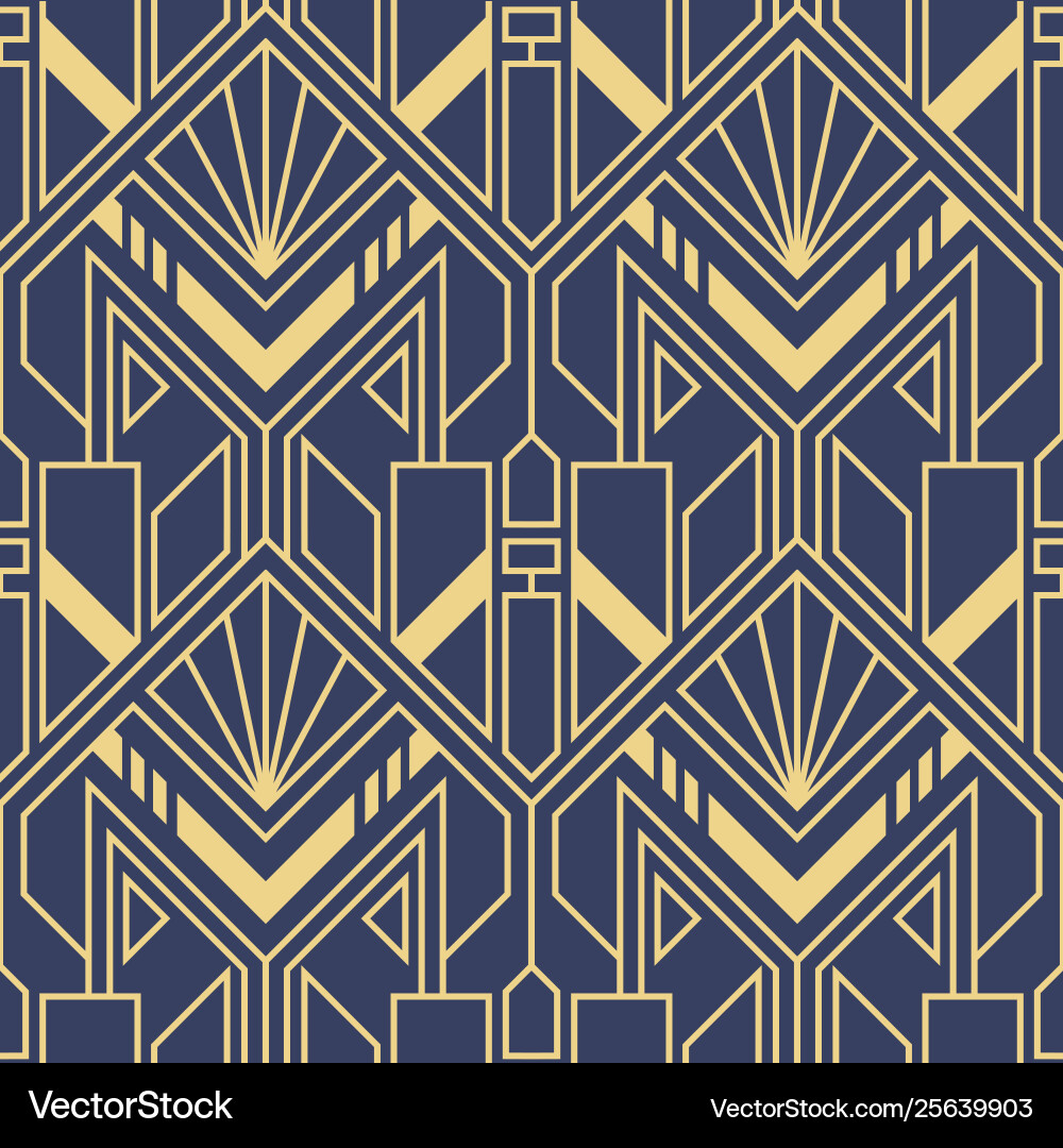 Modern art deco geometric tiles pattern Royalty Free Vector Modern art deco geometric tiles pattern Royalty Free Vector