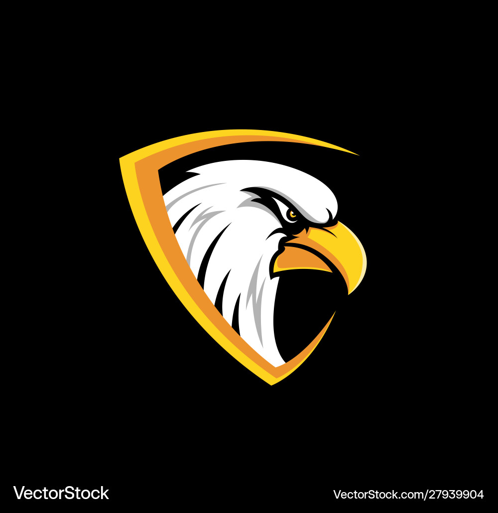 Adler Logo Design Lizenzfreies Vektorbild - VectorStock