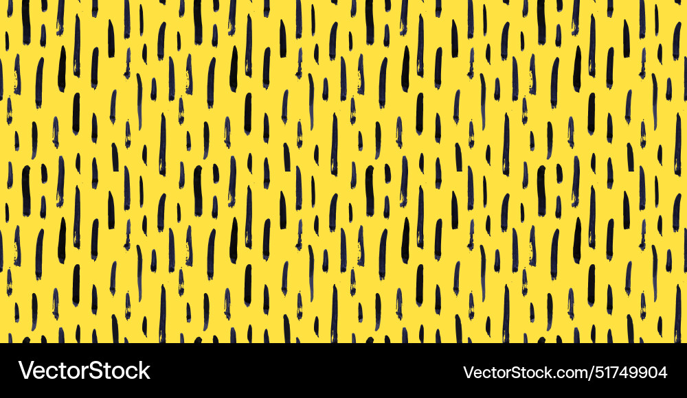 Thin vertical lines pattern on yellow background Vector Image